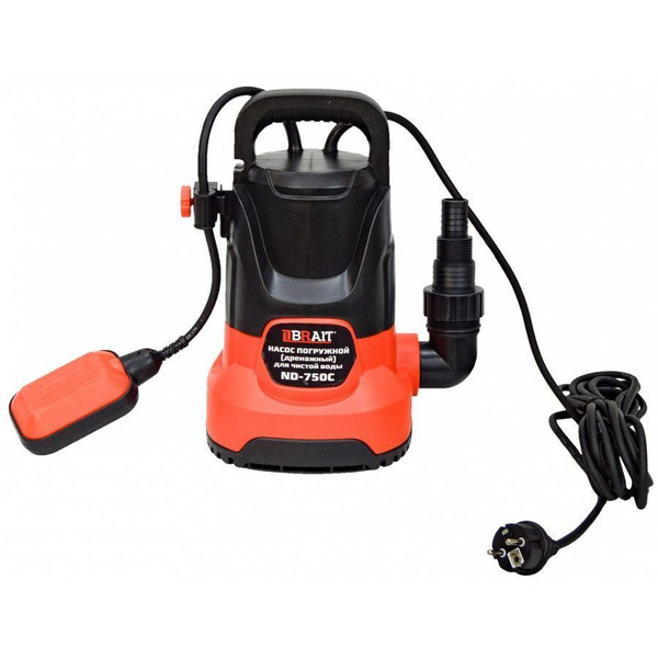Насос дренажный погружной BRAIT ND-750C купить на OZON по низкой цене (1757541978)