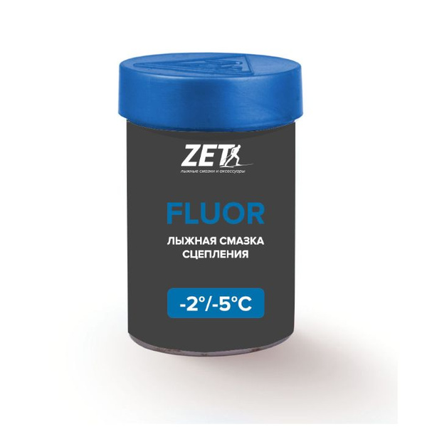Мазь держания ZET Fluor Blue (-2С -5С) 30 г. купить c доставкой на OZON ...