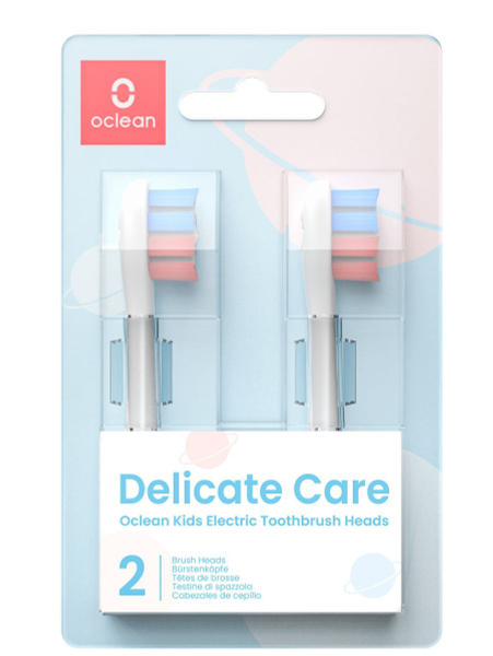 Комплект насадок для детской щётки Oclean P3K1, 2 шт купить на OZON по ...