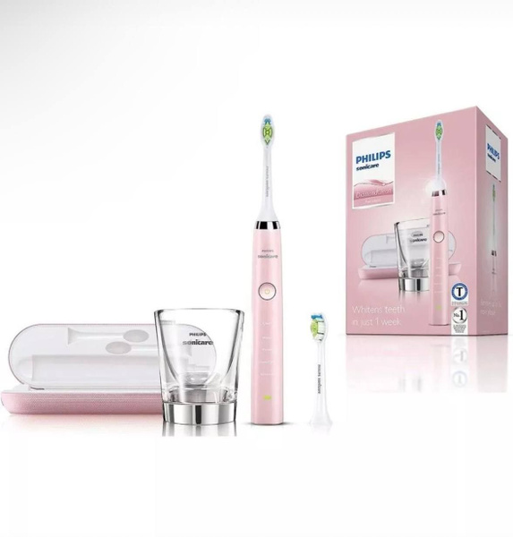 Ультразвуковая зубная щетка Philips Sonicare DiamondClean HX9360 Pink ...