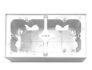 Коробка накладная Logus 90, 2 поста, белая - Efapel 10994 ABR купить на ...