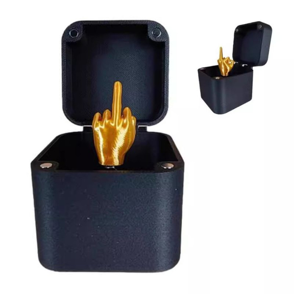Middle Finger Surprise Gift Box,Веселые подарки,Забавные и полные ...