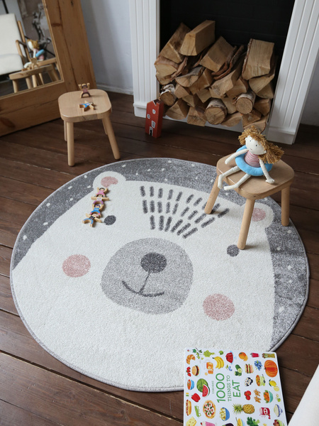 Ковер в детскую круглый Bd18 Gray 120 х 120 (Софит) купить на OZON по ...