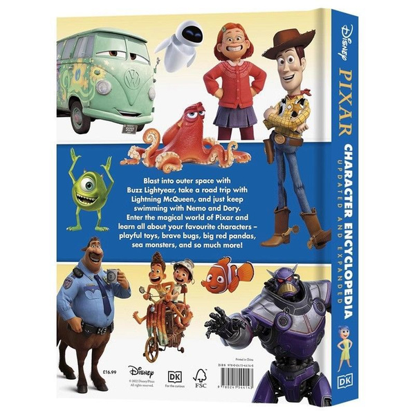Disney Pixar Character Encyclopedia Updated and Expanded купить на OZON ...