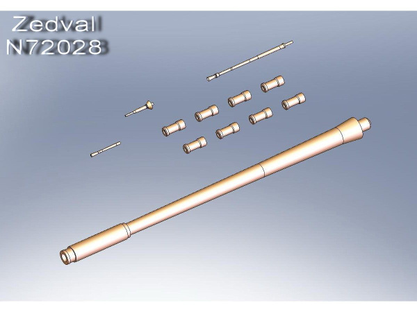 N72028 Zedval 1/72 Набор деталей для танка типа 55М купить на OZON по ...