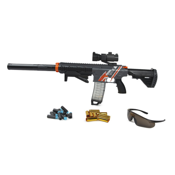Характеристики Бластер Fungun Штурмовая винтовка с выбросом гильз ...