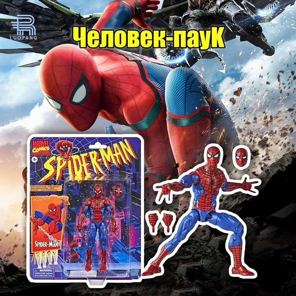 Marvel Legends серии Человек-паук 6-дюймовый симбиот Человек-паук ...
