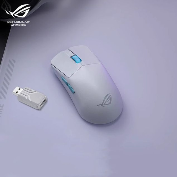 Игровая мышь ASUS ROG Dragon scales ACEX AimLab+8k , белый,ASUS ROG ...