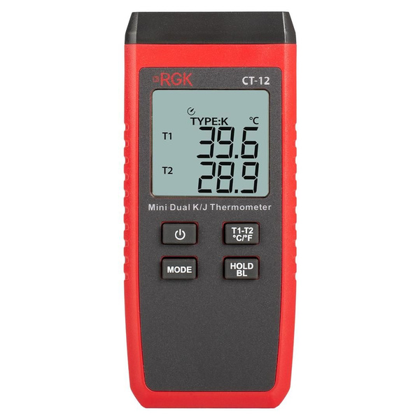 Термометр RGK CT-12 с поверкой купить на OZON по низкой цене (1784851236)