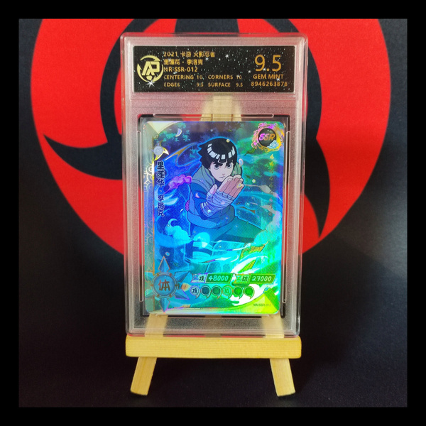 KAYOU CCG картотека NARUTO Rock Lee NR-SSR-012 RPA 9.5 Эквивалентно PSA 9 купить на OZON по ...