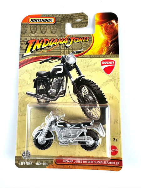 Машинка Matchbox 2025 INDIANA JONES THEMED DUCATI SCRAMBLER купить на ...