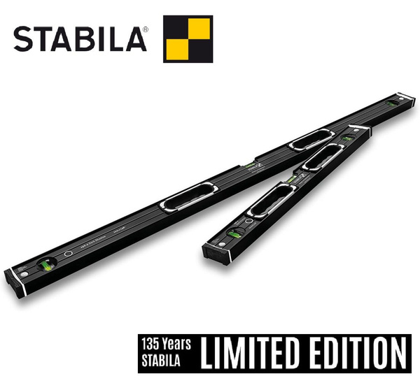 Набор строительных уровней STABILA 196-2 Dark Shadow 61 и 122 см купить на OZON по низкой цене ...