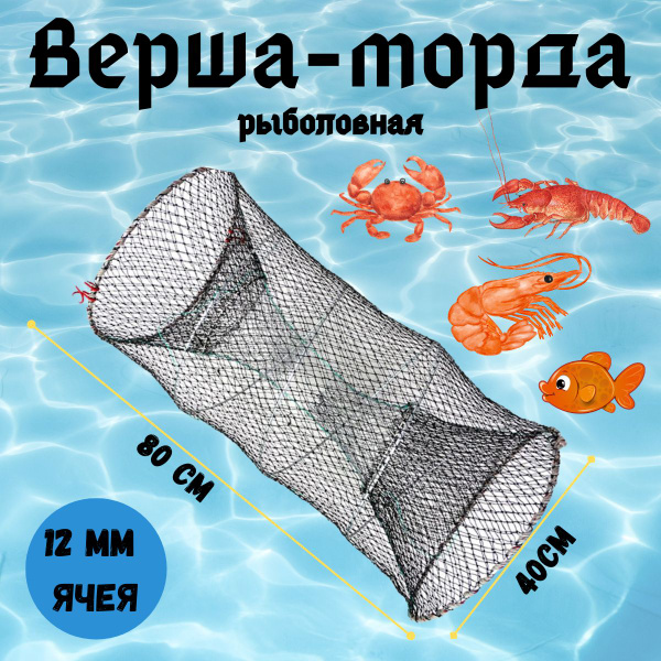 Верша ловушка рыболовная купить c доставкой на OZON по низкой цене ...