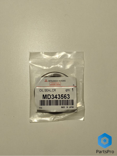 Mitsubishi Сальник коленвала передний MD343563 для Mitsubishi Pajero ...