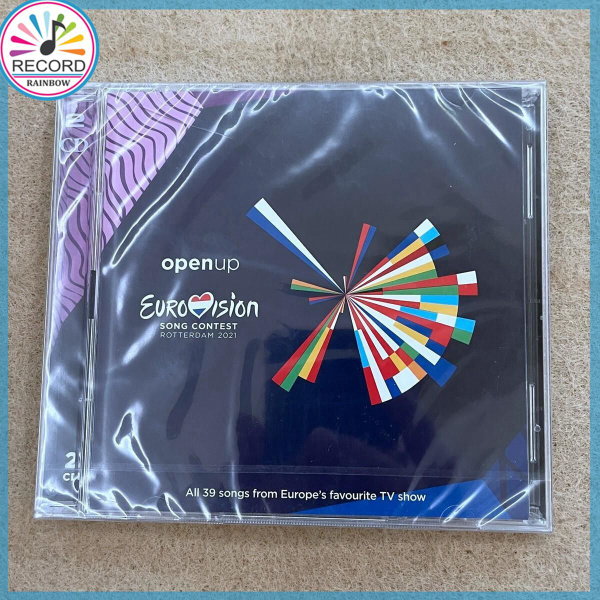 CD Eurovision Song Contest 2CD 2021 запечатанный совершенно новый ...