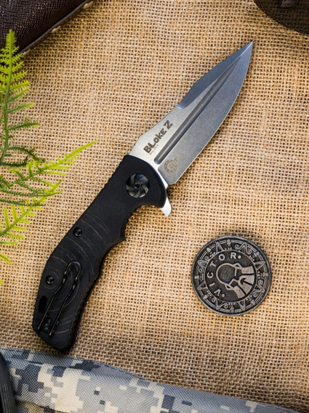 Нож складной Kizlyar Supreme Bloke Z Elmax Stonewash купить на OZON по низкой цене (1849897586)