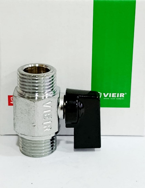 Кран шаровый мини матовый 1/2" Нар/Нар VIEIR VR172 купить на OZON по низкой цене (1983439022)