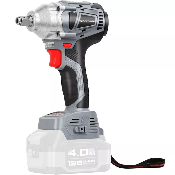 Аккумуляторный гайковерт PROFIPOWER MKDTW-18B, бесщеточный,ударный, 330Нм, без АКБ и ЗУ купить ...