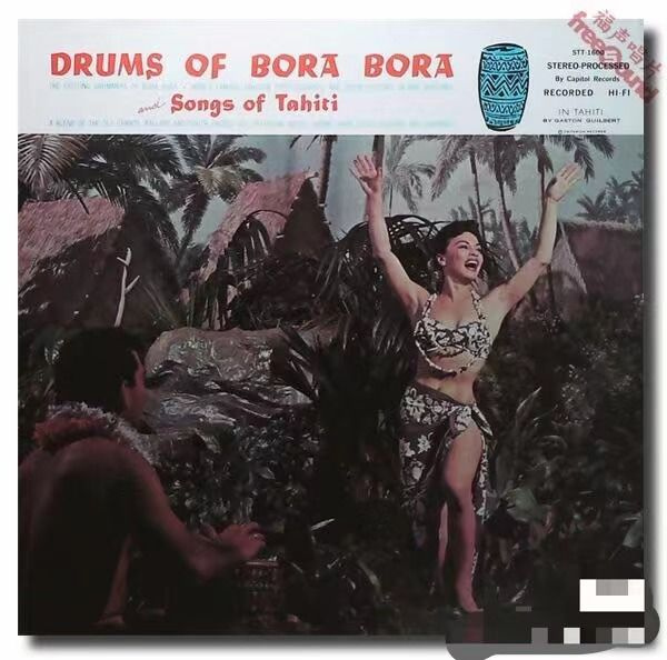 Виниловая пластинка Drums Of Bora Bora And Songs Of Tahiti купить на ...