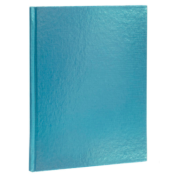 Бизнес-блокнот Hatber 80 листов, А5, 5-цв. блок, клетка, твердый переплет Бумвинил -Metallic ...