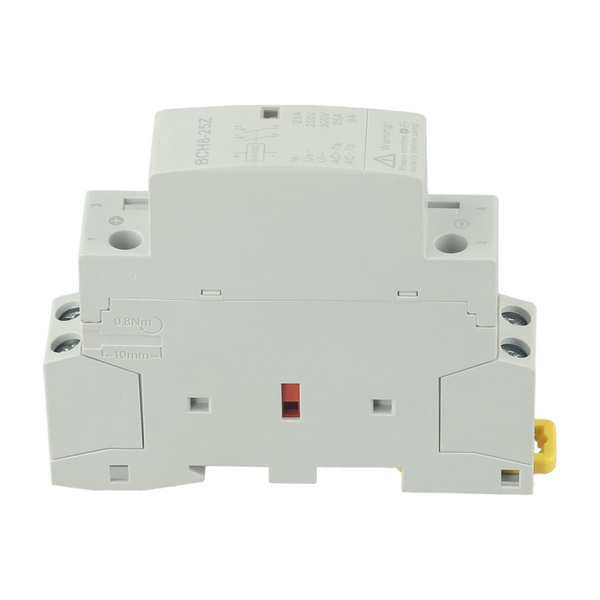 Характеристики OZ-WWTW-2P 24V DC контактор напряжения 25A 50/60Hz 2NO DIN Rail DC контактор для ...