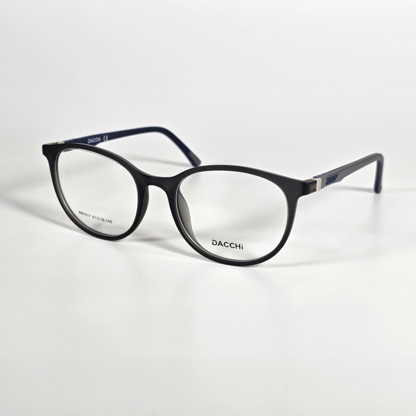 Очки на заказ c диоптриями / Оправа Dacchi 7017 C5 / Линзы минеральные без покрытия UC (от -6.0 ...