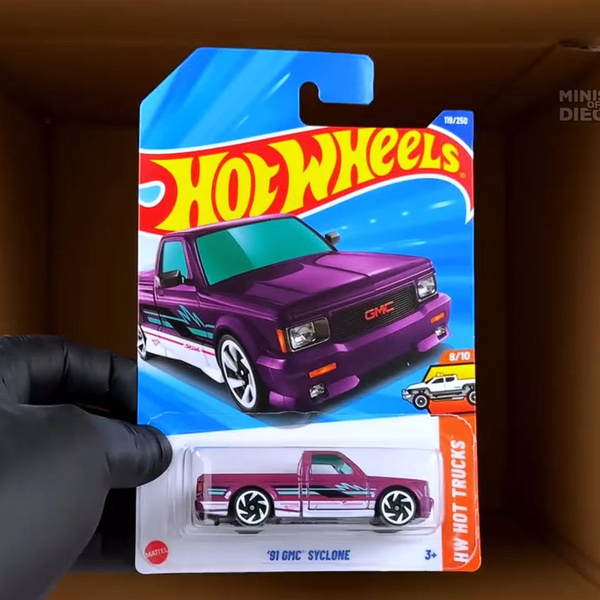 Машинка Mattel 2025 E CASE 1/64 Car 91 GMC SYCLONE 2025-119 купить на ...