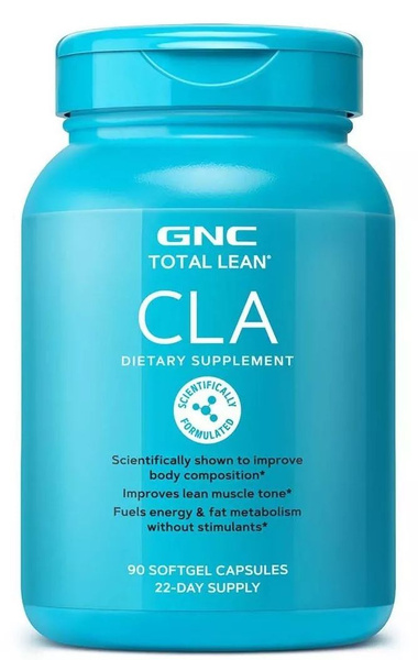 GNC Total Lean CLA, 90 капсул из США, доставка почтой купить на OZON по ...