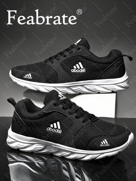 Кроссовки Мужской Feabrate Бег, размер 37 Лето Шнурки, Без застёжки Шнуровка купить c доставкой ...