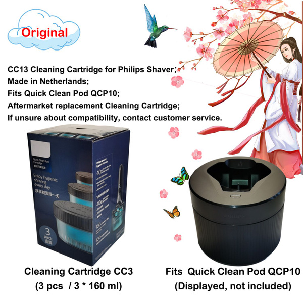 Сменный картридж для очистки CC13 Quick Clean Pod, совместимый с Quick Clean Pods Philips ...