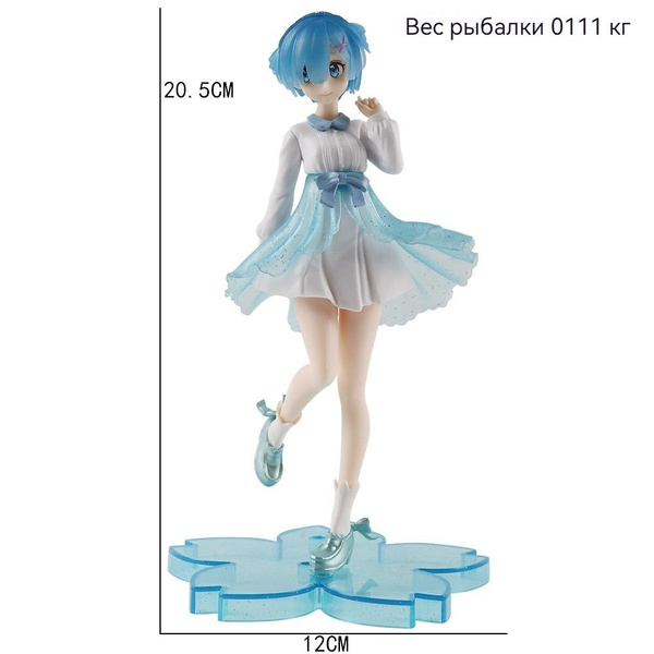 Фигурка Рем Angel REM из Re:Zero Коллекционная PVC модель 19 см в ...