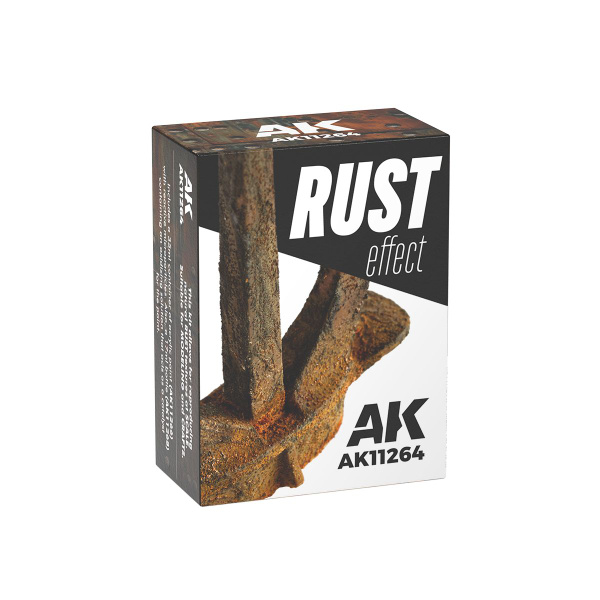 Набор красок AK Interactive Rust Effect купить на OZON по низкой цене (1926235067)