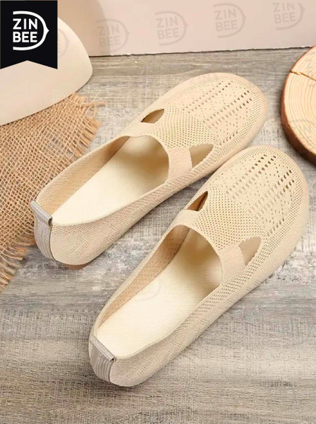 Балетки Женский ZinBee, размер 39 купить c доставкой на OZON по низкой цене (1930540791)