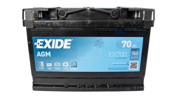 Аккумуляторная батарея EXIDE EK700 купить на OZON по низкой цене ...