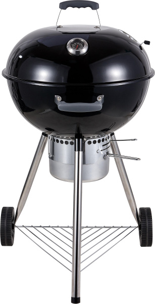 Гриль угольный FORESTER PRO сферический с эмалевым покрытием, 57 см ...