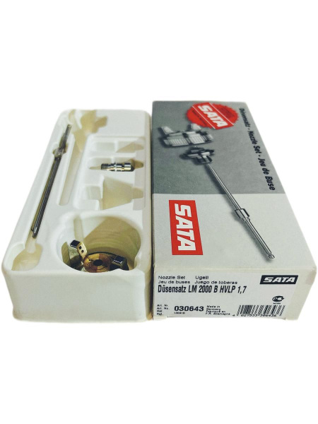 Сменный комплект дюз (головка, сопло, игла) для LM 2000 B HVLP 1,7 SATA ...