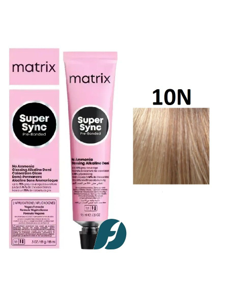 Matrix SoColor Super Sync 10N Краситель для волос тон-в тон Очень-очень ...