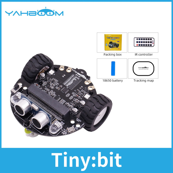 Yahboom Microbit Car, Without Microbit Programmable Игрушки Робот ...