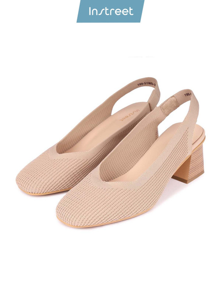 Туфли Женский Instreet Текстиль, размер 39 Толстый каблук 4 Россия Без ...