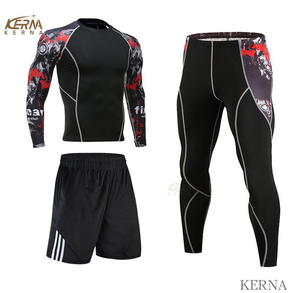 Рашгард Мужской KERNA черный Длинный, размер 58, 60 Полиэфирное волокно, Поролон Корсет ...