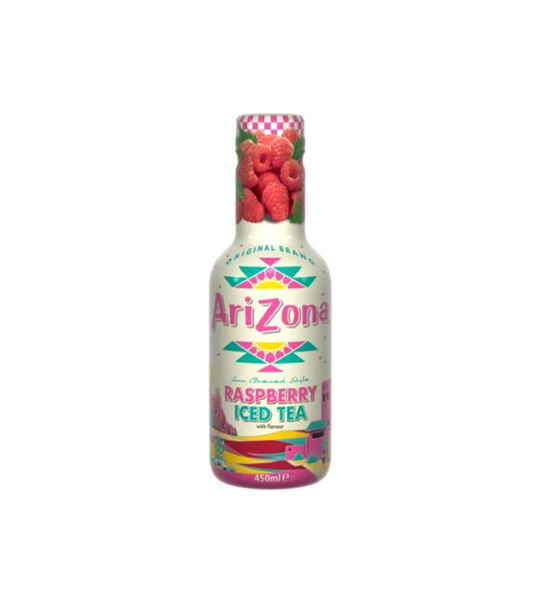 Напиток AriZona Raspberry Iced Tea 450 мл купить на OZON по низкой цене ...
