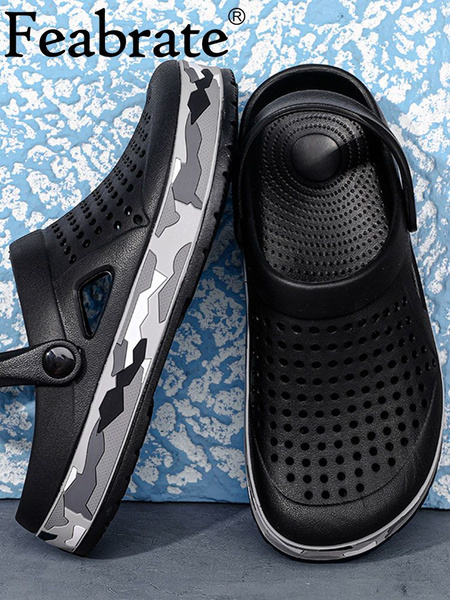 Сабо Мужской, Мальчики Feabrate EVA W (широкая), размер 44 Водоотталкивающая пропитка Без ...