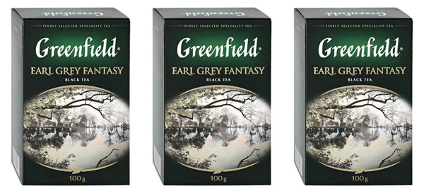 Greenfield Чай черный Earl Grey Fantasy, 100 г, 3 уп купить на OZON по ...