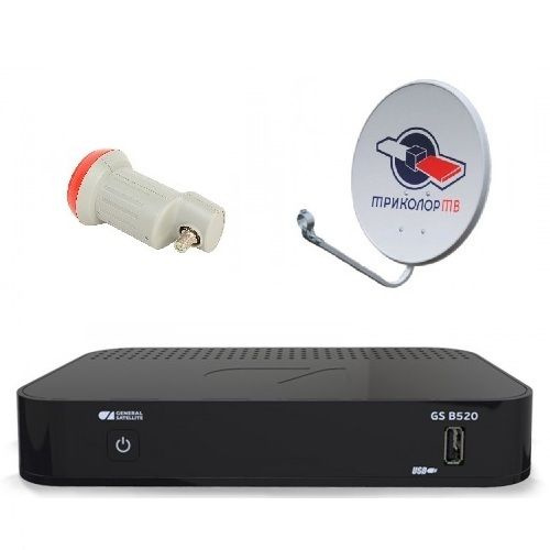 Комплект Триколор с двухтюнерным GS B521/533 полный Единый УЛЬТРА 7дн купить на OZON по низкой ...