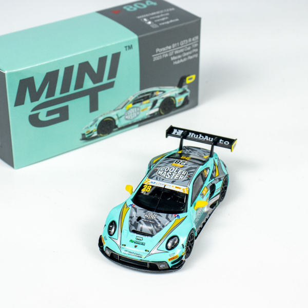 Коллекционная машинка MINI GT 1/64 #804 Porsche 911 GT3 R #28 HubAuto ...