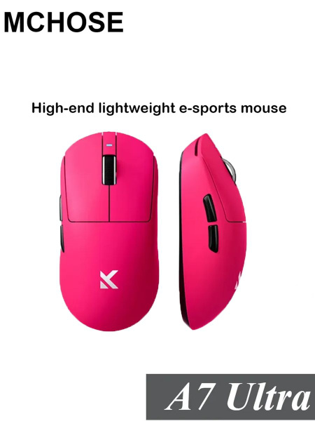 Игровая мышь беспроводная MCHOSE беспроводная A7 , красный,A7 купить c доставкой на OZON по ...