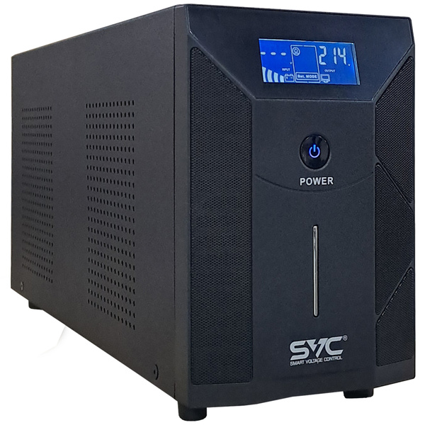 ИБП Линейно-интерактивный (Smart UPS) SVC DL-SVC-V-2000-F-LCD/R, 2000 В ...
