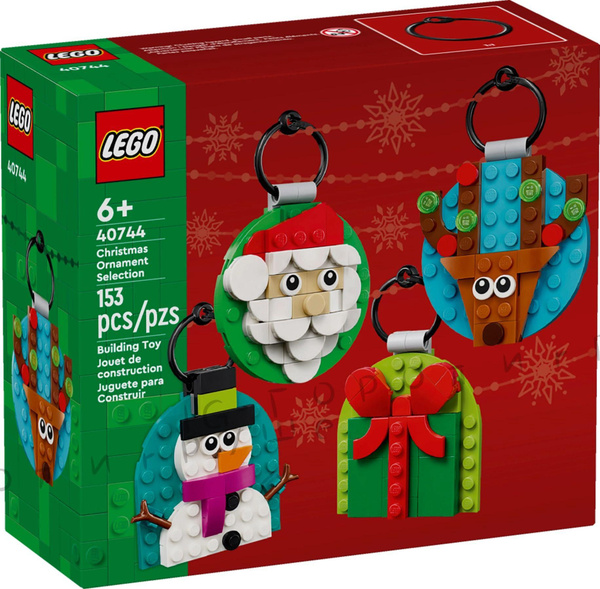 Лего Holiday серия, LEGO 40744 Выбор рождественского украшения, lego ...