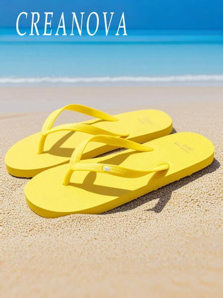 Сланцы Женский CREANOVA, размер 36, 37 EVA, Полиэстер с ПВХ покрытием Без застёжки Китай Лето ...