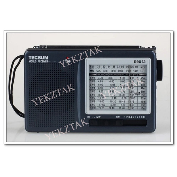 TECSUN R-9012 FM AM SW Радио, 12 полос Портативный приемник Радио высокой чувствительности ...